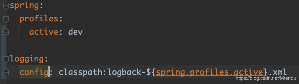 SpringBoot logback xml 